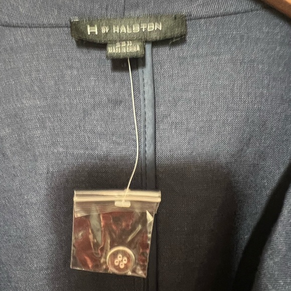 H by Halston | Jackets & Coats | H By Halston Womens 28w Draped Zip ...